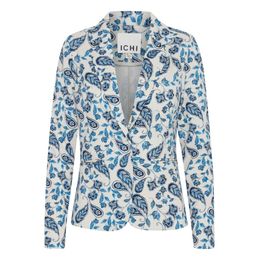 Ichi Blazer 'Kate' Damen Gr&ouml;&szlig;e 34 blau / wei&szlig;
