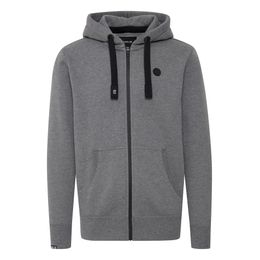 !Solid Zip-Up Hoodie 'BENE' male Grey size XXXL