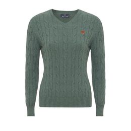Jacey Quinn Pullover Damen Gr&ouml;&szlig;e S braun / petrol
