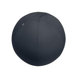 Leitz Ergo Active Sitzball mit Anti-Wegroll-Design, 75cm Dunkelgrau Ball chair - Stoffbezug - Bis zu 150 kg *DEMO*