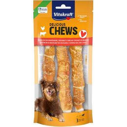 Vitakraft DELI CHEWS Kaurollen mit Huhn, L