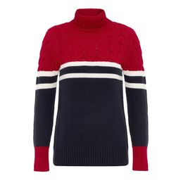 Jacey Quinn Pullover Damen Gr&ouml;&szlig;e XL rot / schwarz / wei&szlig;