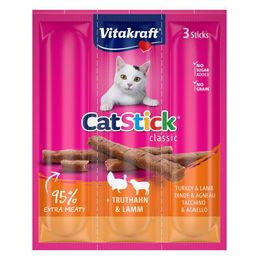Vitakraft Cat Stick® + Truthahn & Lamm