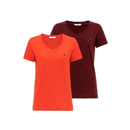 Moxx Paris Shirt female Orange, Red size S