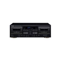 Teac W-1200 - dual cassette deck - Doppelkassettendeck - Schwarz