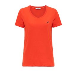 Moxx Paris t_shirt_top Damen Gr&ouml;&szlig;e L rot / schwarz
