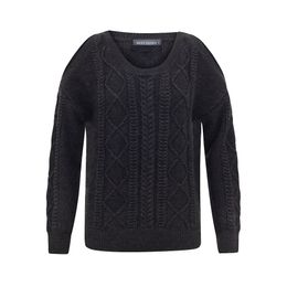 Jacey Quinn Pullover Damen Gr&ouml;&szlig;e XL anthrazit / schwarz