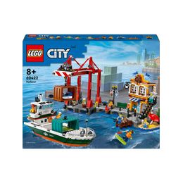 Lego City 60422 Hafen mit Frachtschiff