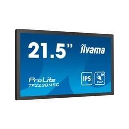 iiyama ProLite TF2238MSC-B1, LED-Monitor 54.5 cm (21.5 Zoll), schwarz, FullHD, Touchscreen, HDMI