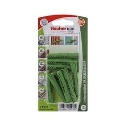 Fischer Universald&uuml;bel UX GREEN 8x50 R K gr&uuml;n, 10 St&uuml;ck