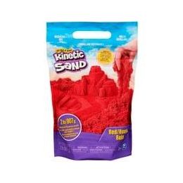 Spin Master Kinetic Sand - Beutel rot, Spielsand 907 Gramm Sand