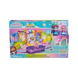 Spin Master Gabby's Dollhouse Partyzimmer-Spielset - Skate Park Dachgeschoss, Spielfigur