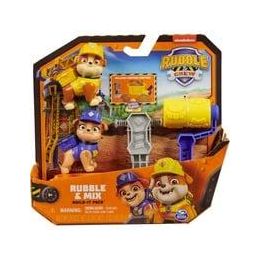 Spin Master Rubble & Crew - Actionfiguren-Set mit 2 Hundefiguren, Spielfigur sortierter Artikel