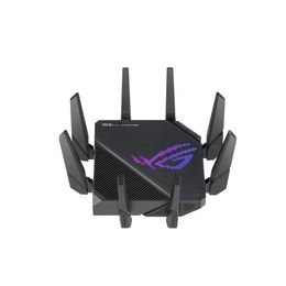 ASUS ROG Rapture GT-AX11000 Pro Tri-Band WLAN Gaming kombinierbarer Router (Tethering als 4G und 5G Router-Ersatz, WiFi 6, 2,