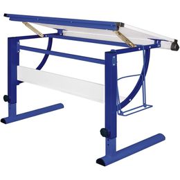 Wohnling Kinderschreibtisch MORITZ 120 cm blau