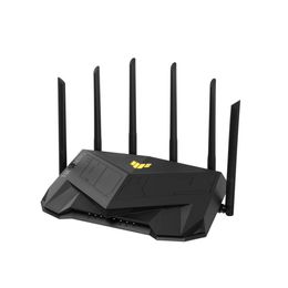 0 ASUS TUF Gaming AX6000 AiMesh Dual Band WLAN kombinierbarer Router (Tethering als 4G und 5G Router-Ersatz, WiFi 6, dediz