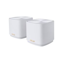 ASUS ZenWiFi XD5 AX3000 2er Set Weiß kombinierbarer Router (Whole-Home Mesh WiFi 6 System, Abdeckung von bis zu 325m², 1