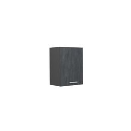 VICCO Hängeschrank R-Line Schwarz Beton Anthrazit 45 cm