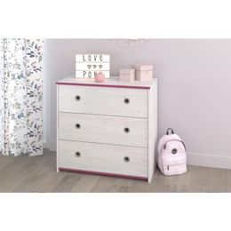 Parisot Kommode Sideboard "Smoozy 9" Weiß