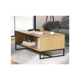 Inter Link Couchtisch Sofatisch Vivo - Kiefer Massivholz