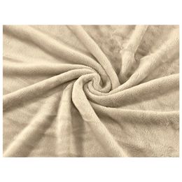 HTI-Living Flanelldecke 220 x 240 cm XXL Kuscheldecke