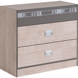 Parisot Kommode Sideboard "Fabric 7" Esche-grau