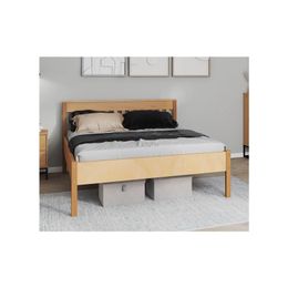 Inter Link Doppelbett Vivo 140x200 cm - Kiefer Massivholz - Inkl Lattenrost