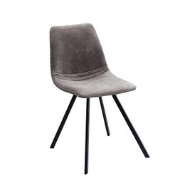 Riess Ambiente riess-ambiente Stuhl AMSTERDAM CHAIR - Retro taupe grau Designklassiker pflegeleicht Esszimmer