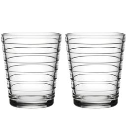 iittala - Aino Aalto Glasbecher 22 cl, klar (2er-Set)