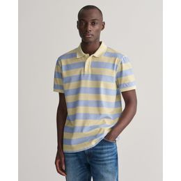 Gant Heavy Washed Poloshirt mit Streifen