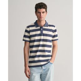 Gant Heavy Washed Poloshirt mit Streifen