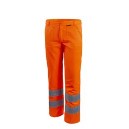 Qualitex HIGH QUALITY WORKWEAR Bundhose WQ warnorange Damen: 54 Herren: 60
