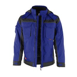 Qualitex HIGH QUALITY WORKWEAR Winterjacke PRO Winter kornblau/schwarz Damen: 36 Herren: S