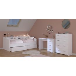 Parisot Kinderzimmer 4-tlg. "Sleep 44" Wei&szlig;
