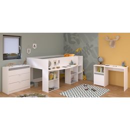 Parisot Kinderzimmer Set 3tlg "Pirouette 15" Wei&szlig;