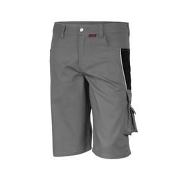 Qualitex HIGH QUALITY WORKWEAR Shorts PRO grau/schwarz Damen: 48 Herren: 54