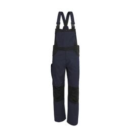 Qualitex HIGH QUALITY WORKWEAR Latzhose X-Serie marine/schwarz Damen: 62 Herren: 68