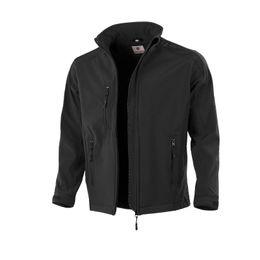 Qualitex HIGH QUALITY WORKWEAR Softshelljacke softshell schwarz Damen: 32 Herren: XS