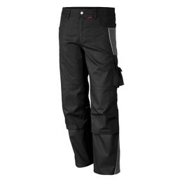 Qualitex HIGH QUALITY WORKWEAR Bundhose PRO schwarz/grau Damen: 54 Herren: 60