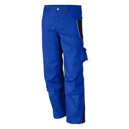Qualitex HIGH QUALITY WORKWEAR Bundhose PRO kornblau/schwarz Herren: 28