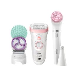 Braun Silk-épil 9 SensoSmart 9/995 Beauty set weiß Epilierer