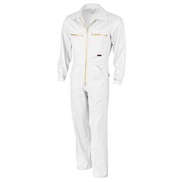 Qualitex HIGH QUALITY WORKWEAR Overall classic wei&szlig; Damen: 46 Herren: 52