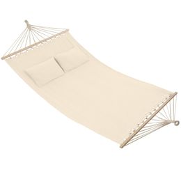 TecTake&reg; H&auml;ngematte, mit Spreitzst&auml;ben, f&uuml;r 2 Personen, Belastbarkeit 240 kg, 230 x 145 cm