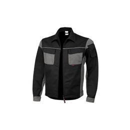 Qualitex HIGH QUALITY WORKWEAR Bundjacke PRO schwarz/grau Damen: 50 Herren: XL