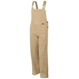 Qualitex HIGH QUALITY WORKWEAR Latzhose favorit khaki Damen: 48 Herren: 54