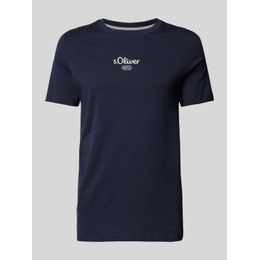 s.Oliver RED LABEL T-Shirt mit Label-Print