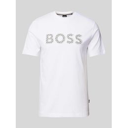 BOSS T-Shirt mit Label-Print Modell 'Thompson'