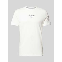 s.Oliver RED LABEL T-Shirt mit Label-Print