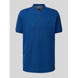 Lerros Poloshirt mit Label-Stitching