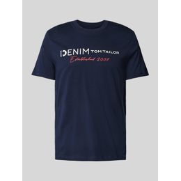 Tom Tailor Denim T-Shirt mit Rundhalsausschnitt